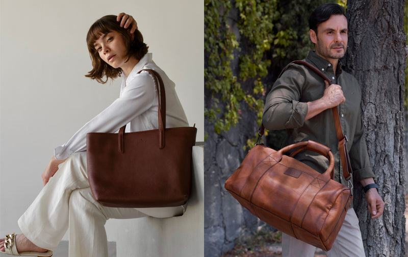 OAK & ELK | Premium Leather Totes, Crossbody & Duffel Bags Handcrafted
