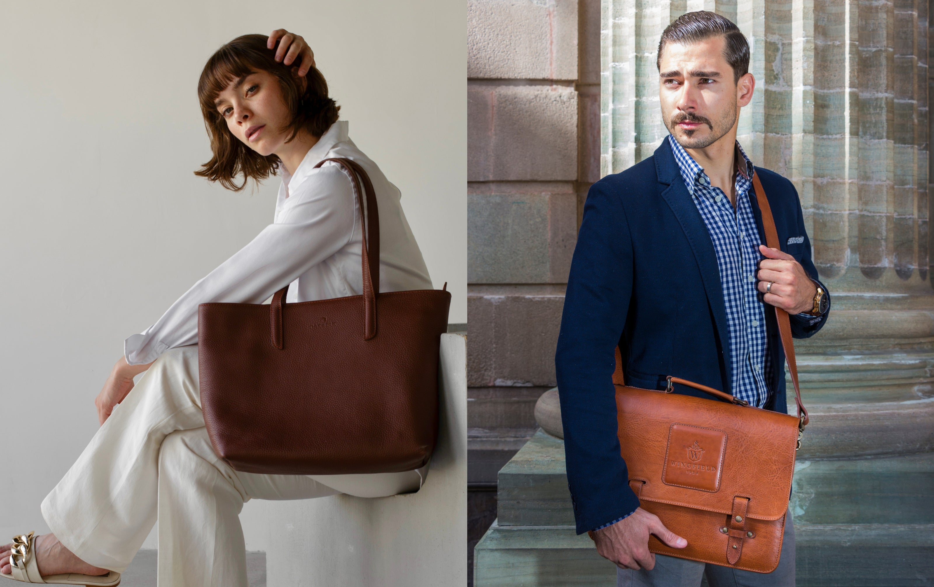 OAK & ELK ® | Handcrafted Leather Bags.